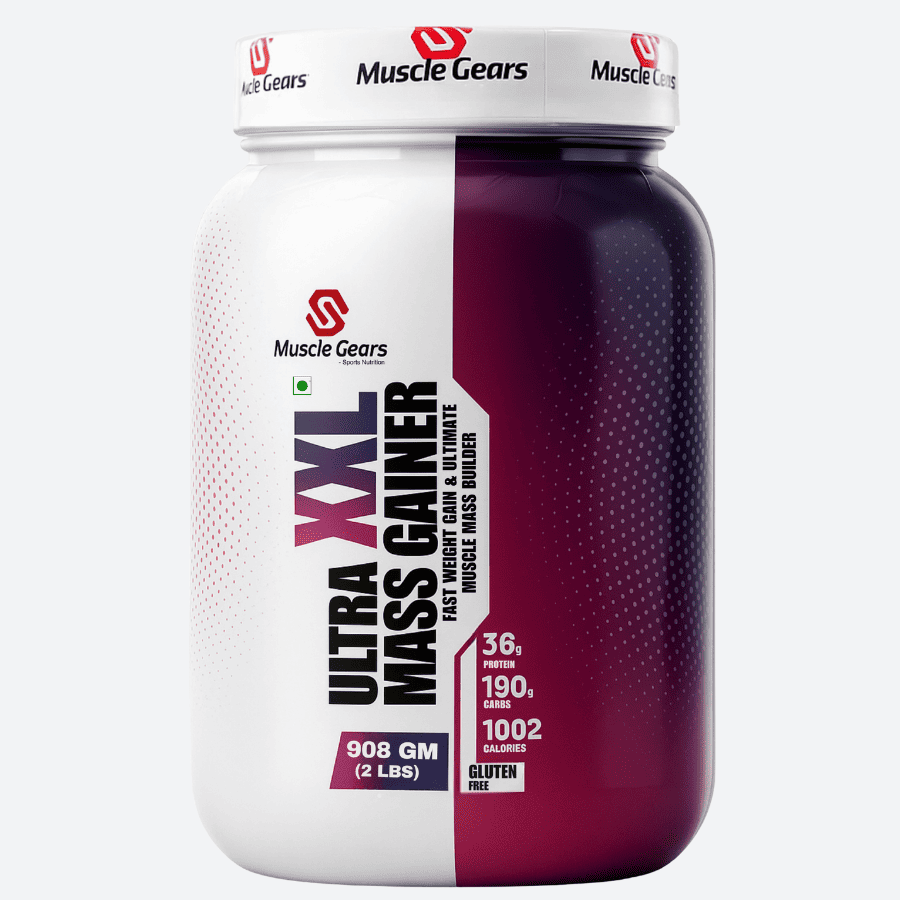 Muscle Gears Ultra XXL Mass Gainer | High Protein & Carb Weight Gainer ...