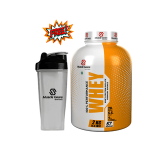 100% Performance Whey Protein Isolate & Concentrate – musclegear